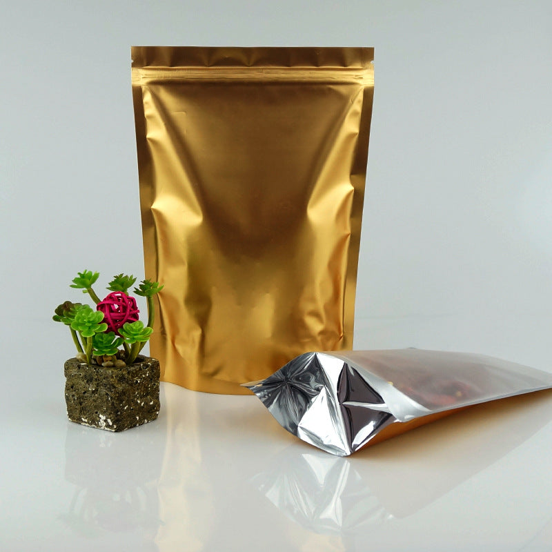 Clear (front) & Gold (back) - Silver Inner Lining – Vacuum Packaging ...
